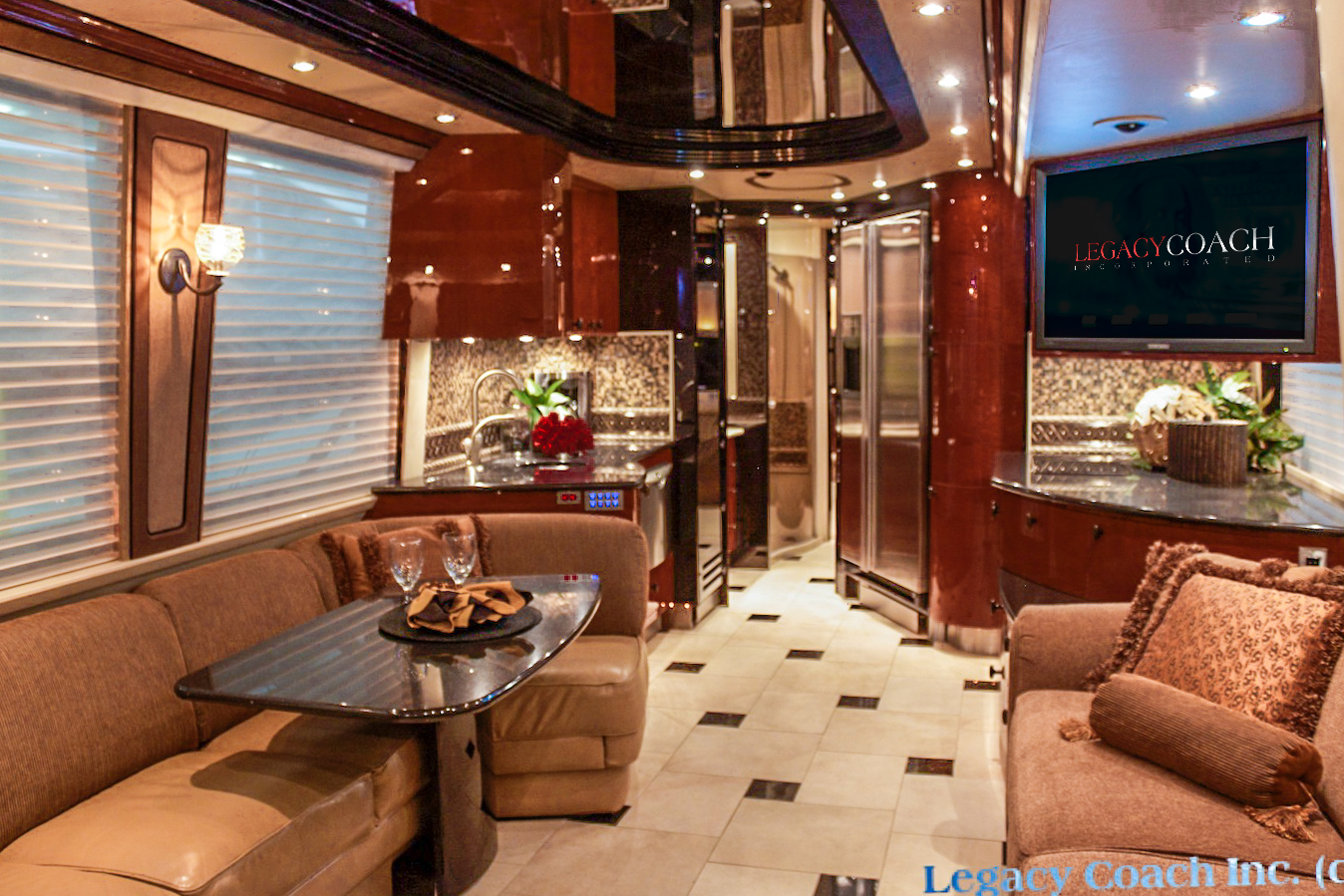 2008 Prevost Country Coach Xlii Double Slide 51520 | Legacy Coach ...