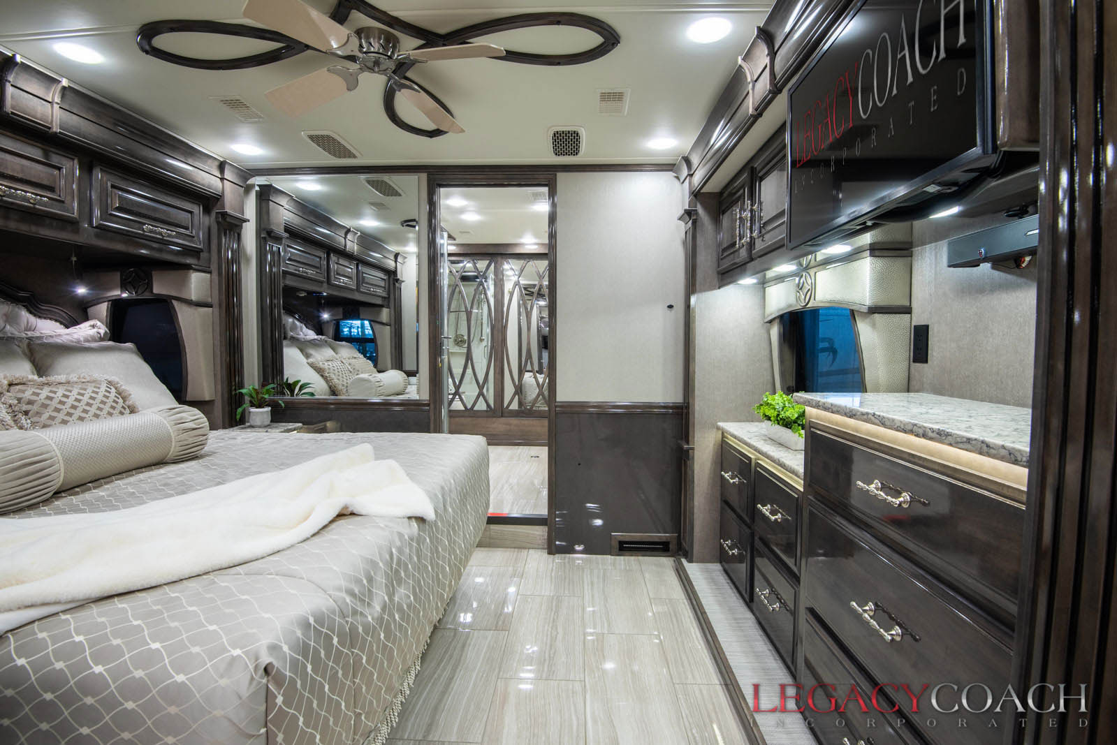2019 Entegra Cornerstone 45a Quad Slide 10072021 | Legacy Coach ...