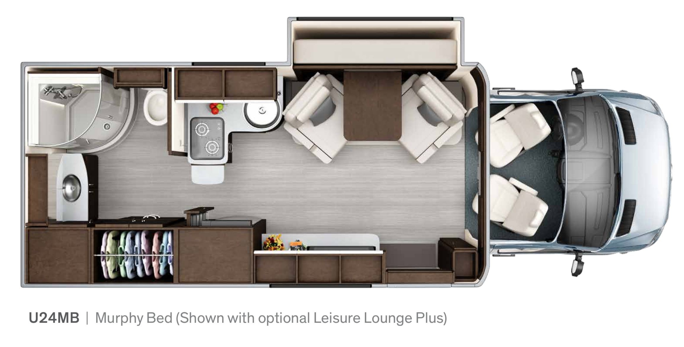 2019 Leisure Lounge Plus Unity U24mb Single Slide | Legacy Coach ...